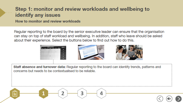 Management of workload and wellbeing: the governance role | National ...