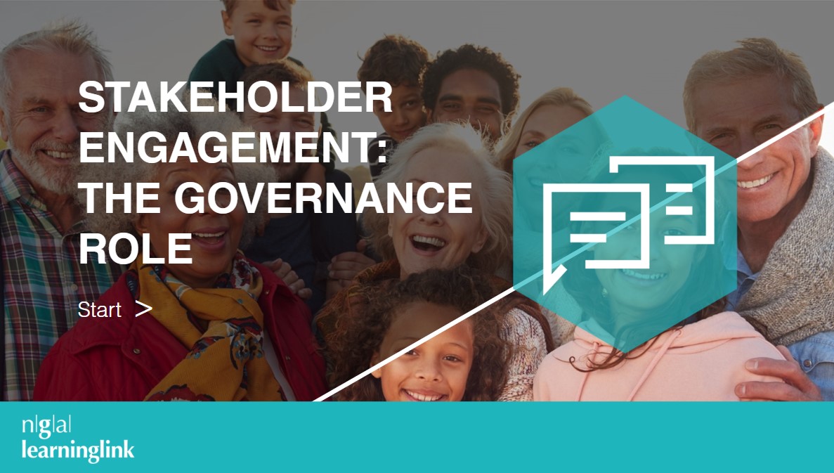 Stakeholder engagement: the governance role | National Governance ...
