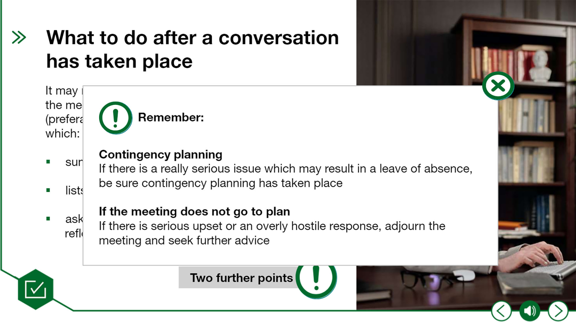 Holding to account: how to conduct a courageous conversation | National ...